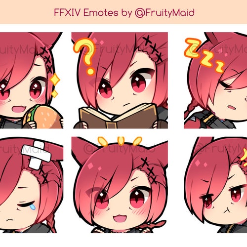 FFXIV Moogle Emotes - Etsy