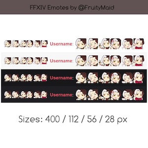 FFXIV Emote Set 8 | Emet-selch - Etsy