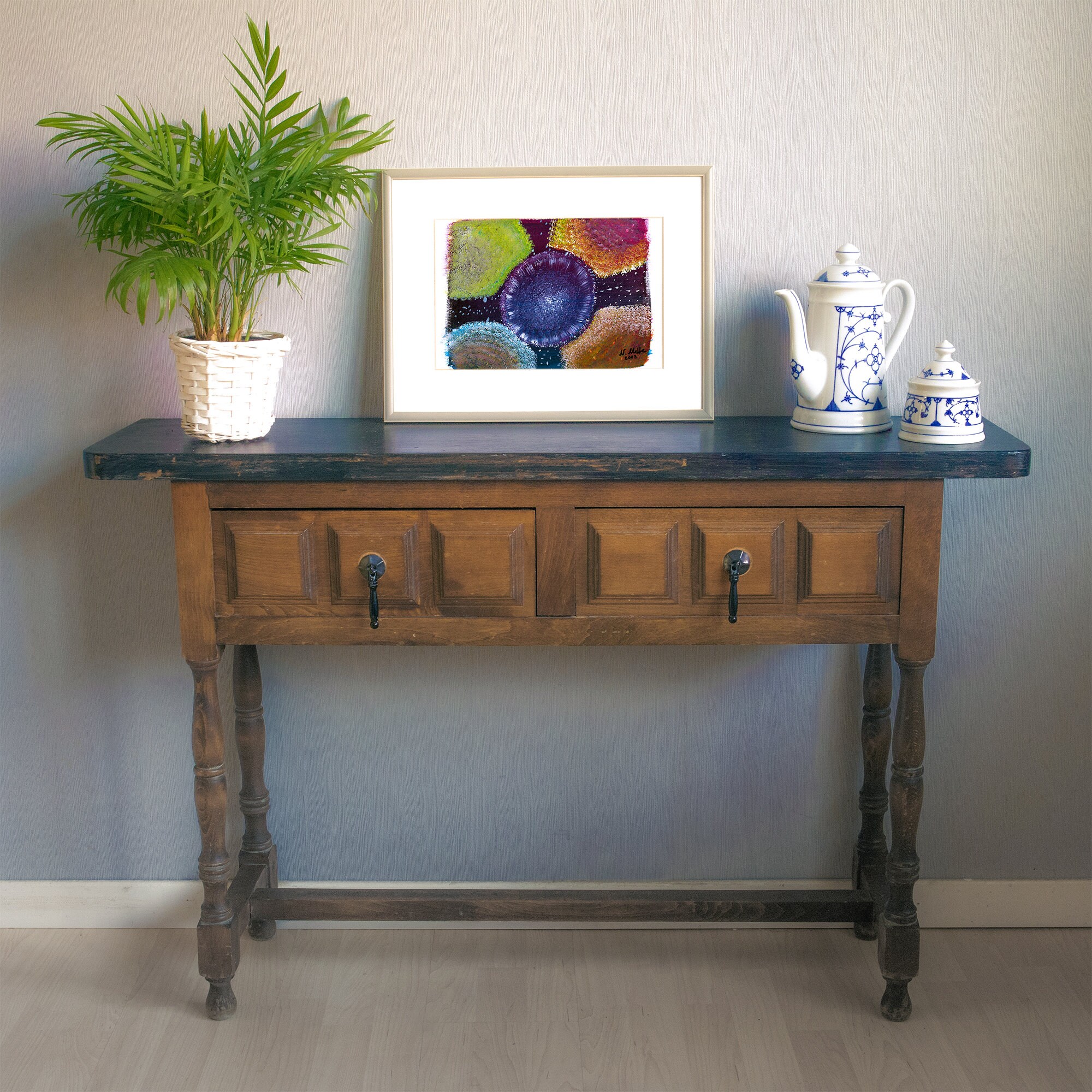 Original Painting symbiotic Cells 32 X 24 Cm - Etsy