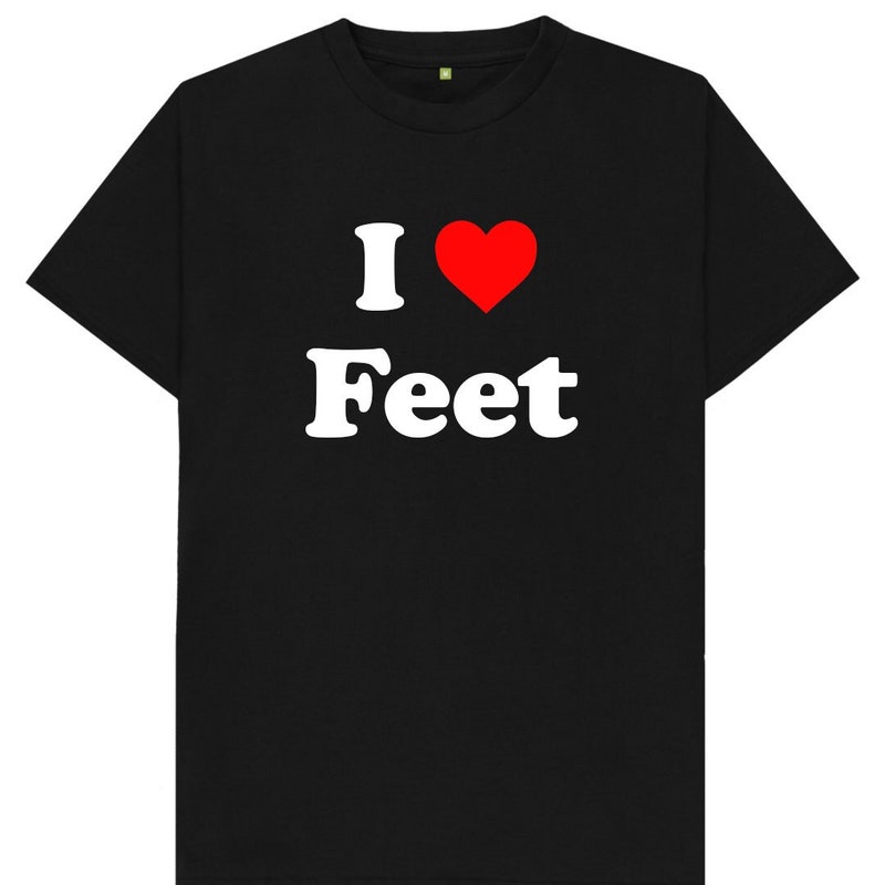 I Love Feet Shirt - Etsy