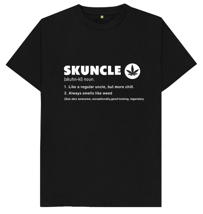 Skuncle Funny Uncle Cannabis Weed Marijuanna Gift Mens T Shirt - Etsy