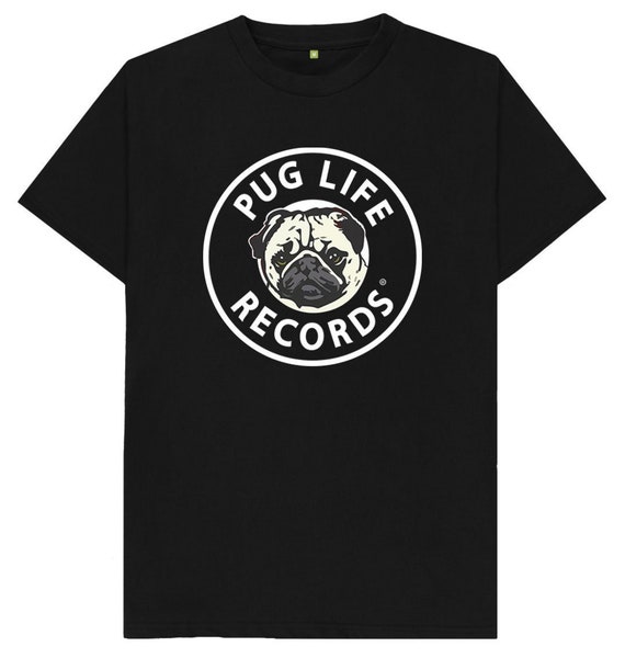 Pug Life Records Funny Dog Rap Hip Inspired Dog Loover Gift - Etsy