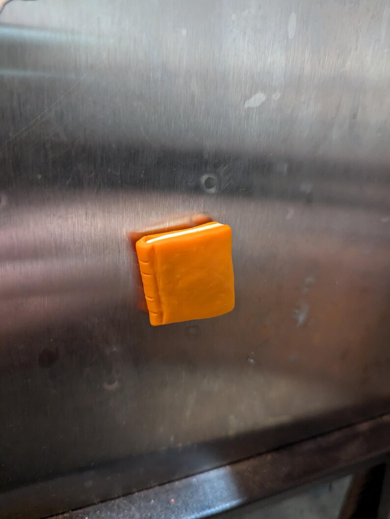 Book Magnet - Mini Polymer Clay Fridge Magnet - Etsy