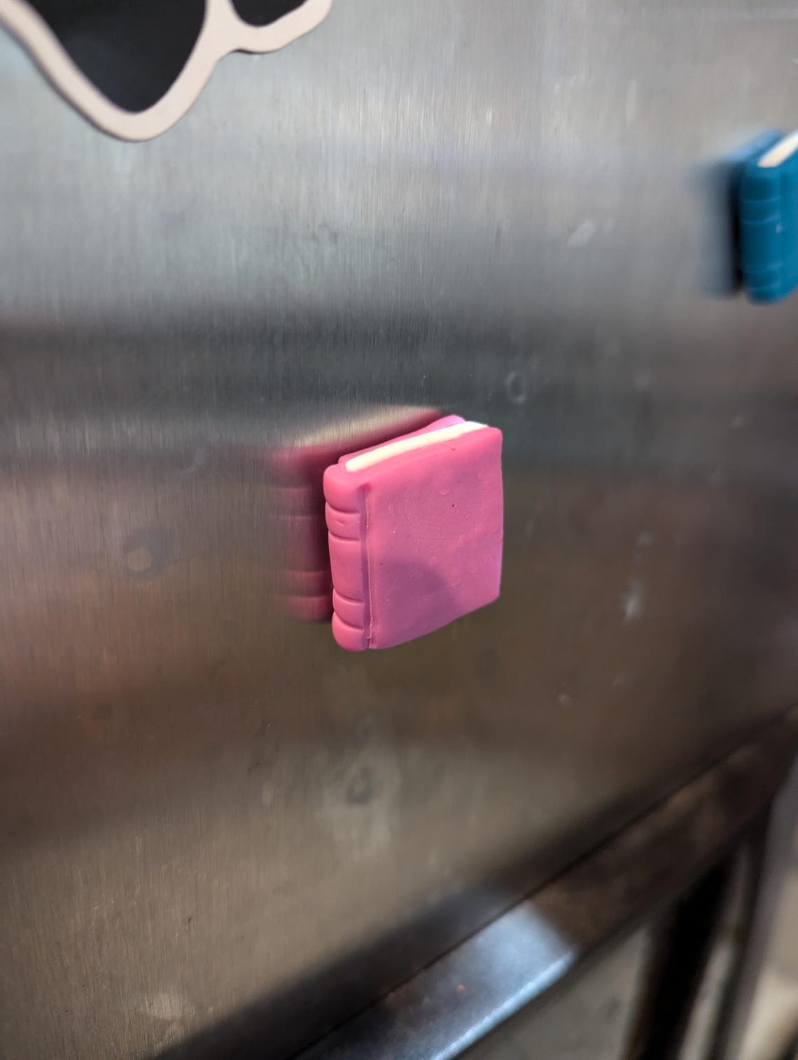 Book Magnet - Mini Polymer Clay Fridge Magnet - Etsy
