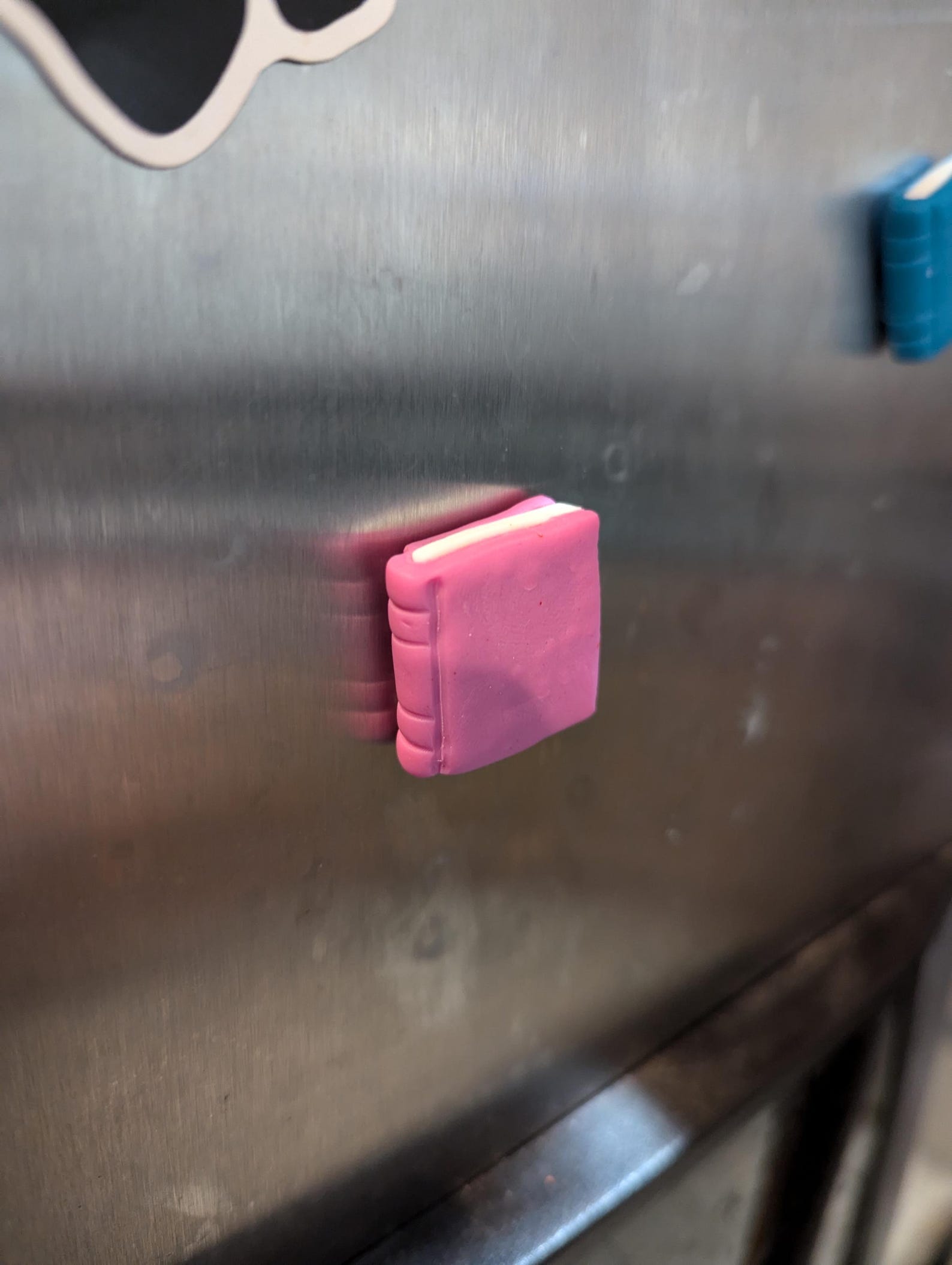 Book Magnet - Mini Polymer Clay Fridge Magnet - Etsy
