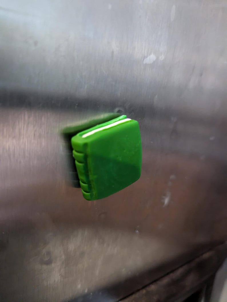 Book Magnet - Mini Polymer Clay Fridge Magnet - Etsy