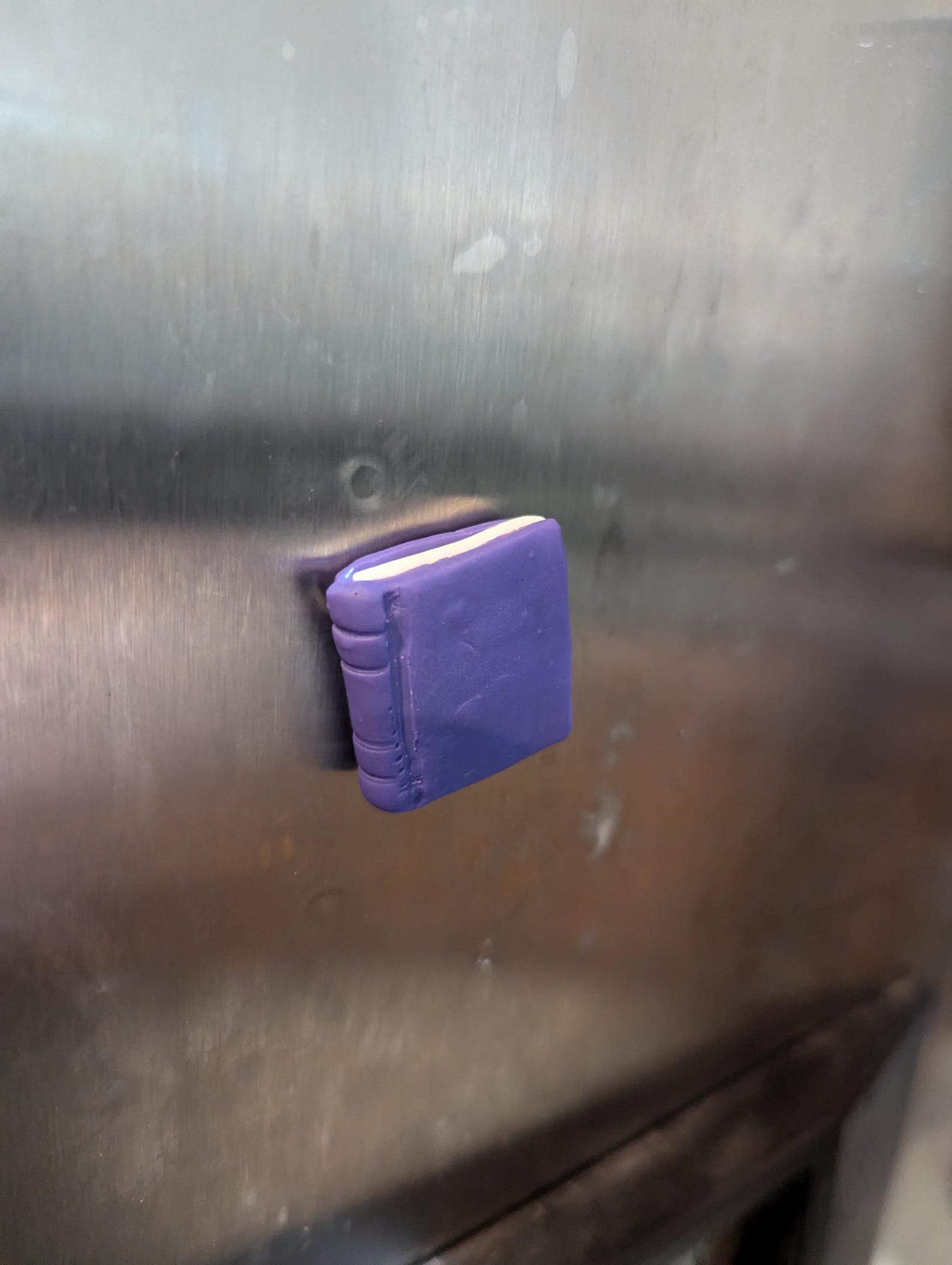 Book Magnet - Mini Polymer Clay Fridge Magnet - Etsy