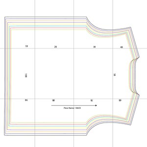 Boxy T-shirt Sewing Pattern PDF Sizes XXS-3XL - Etsy UK