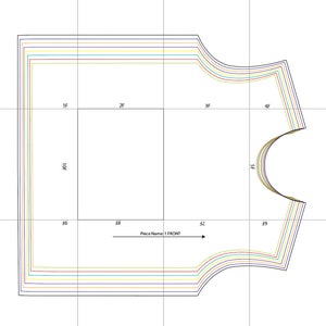 Boxy T-shirt Sewing Pattern PDF Sizes XXS-3XL - Etsy