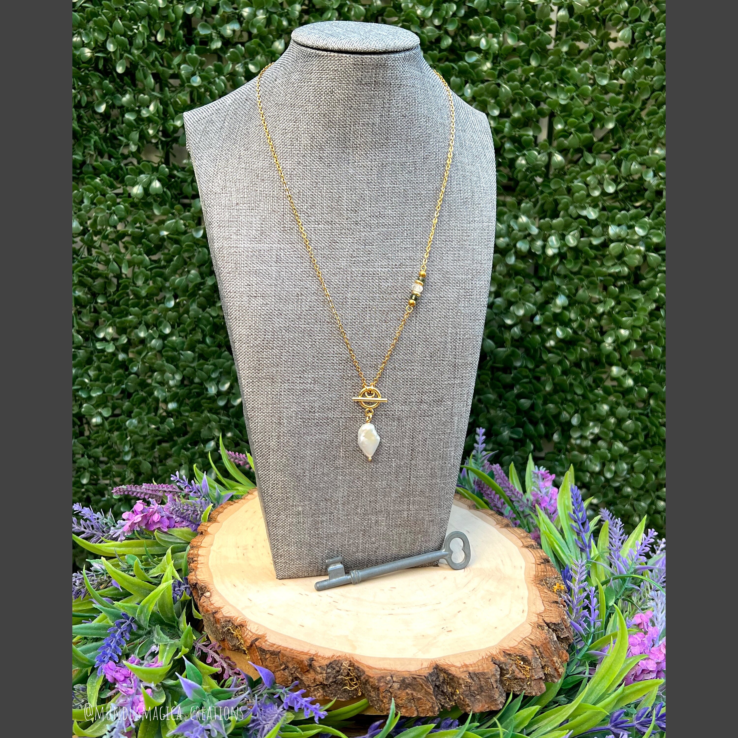 Real Moldavite & Libyan Desert Glass Necklace, Handmade Moldavite ...