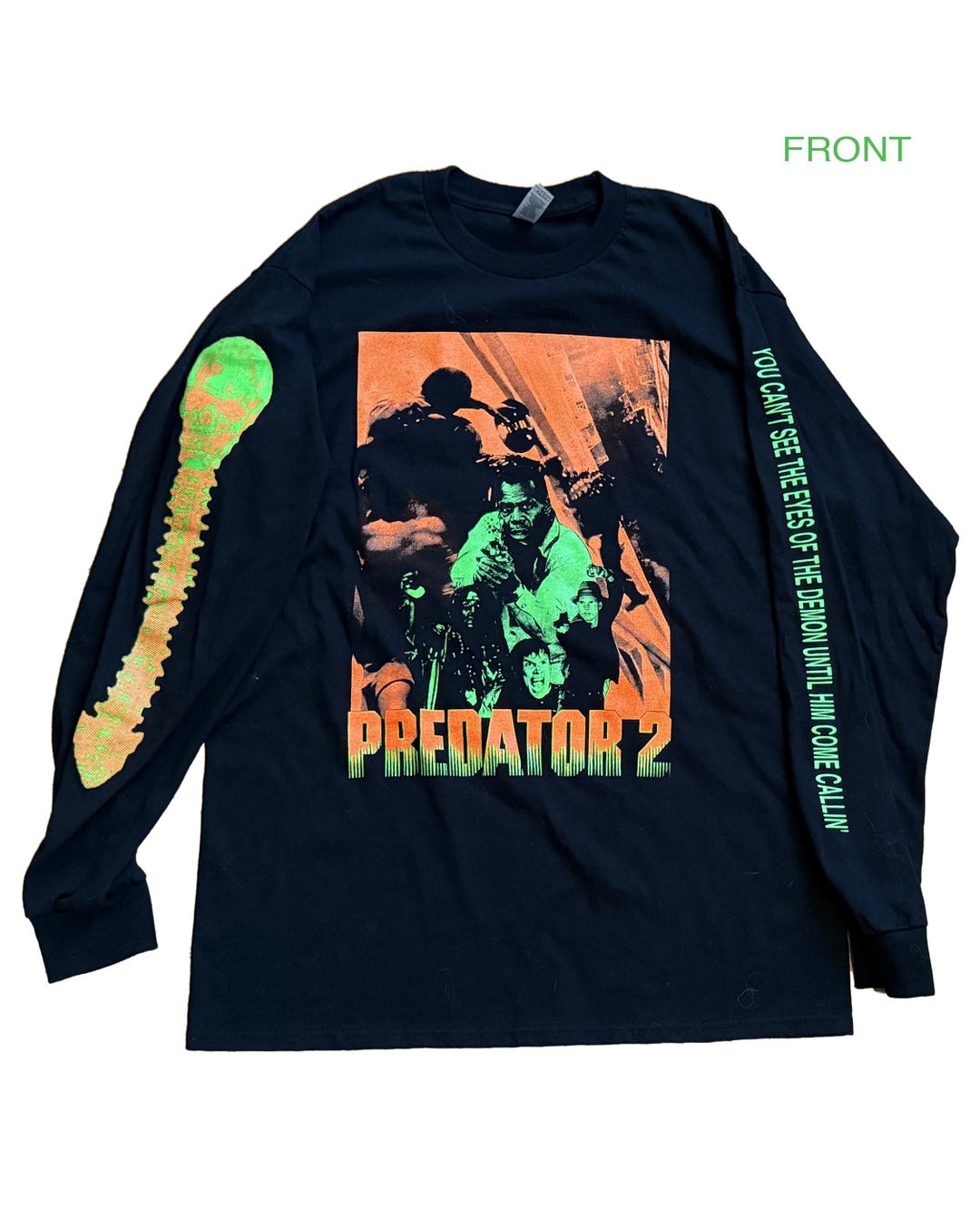 Predator 2 Long Sleeve, Hand Printed, Limited Edition - Etsy