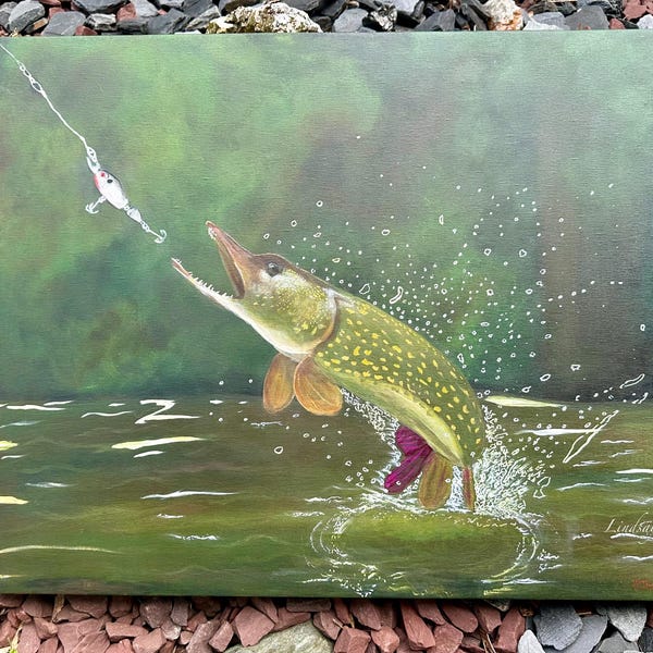 Northern Pike - Etsy