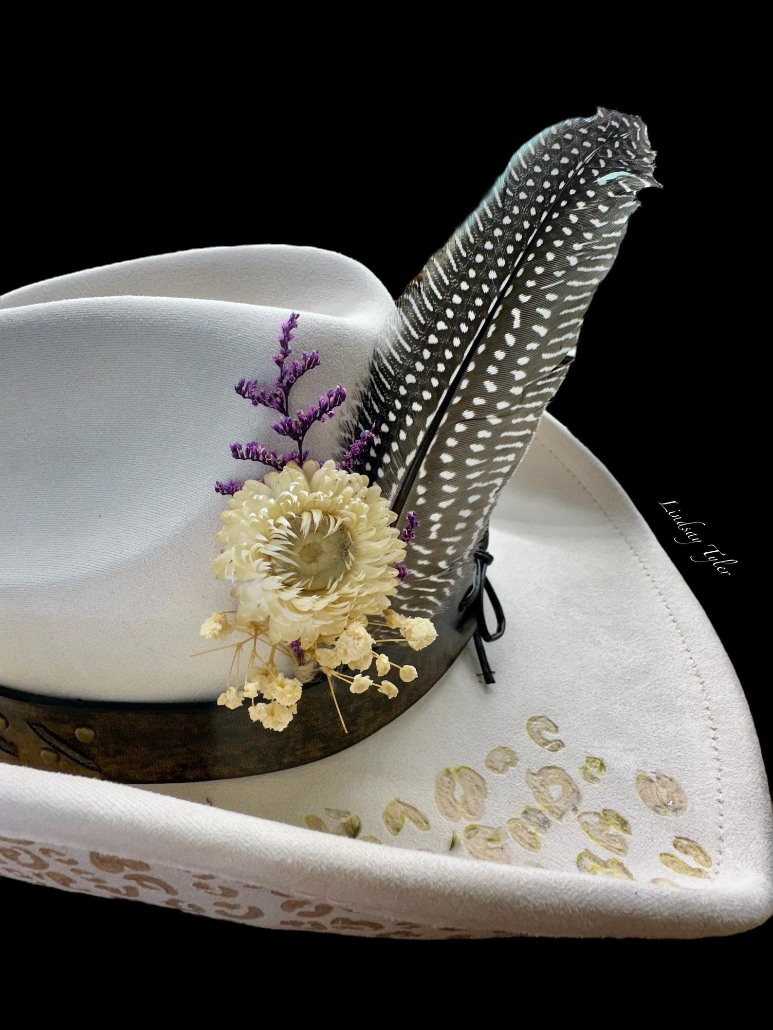 Savannah - Hand Burned Western Hat - Etsy