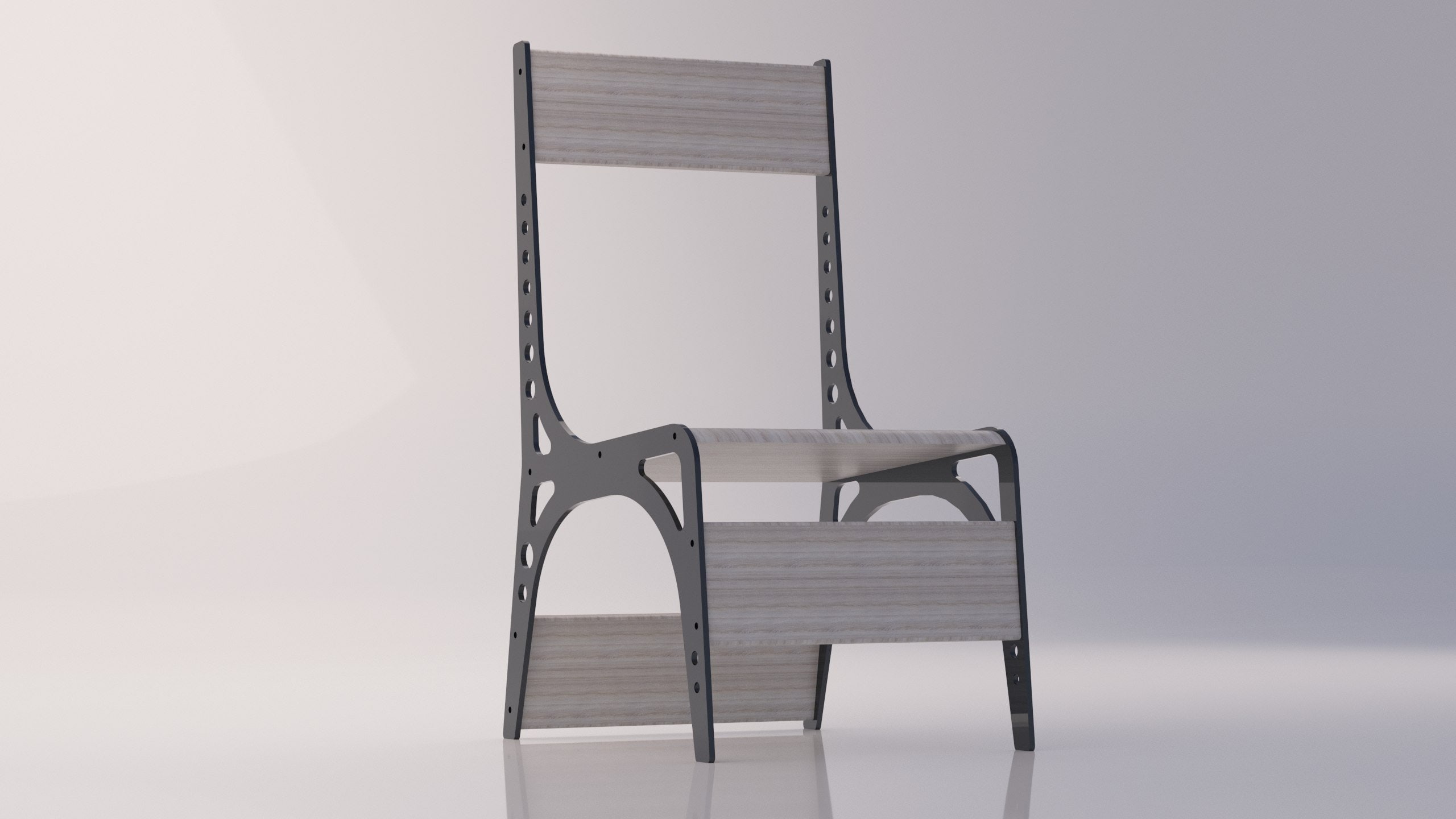 Dining Chair DXF File for Laser and Plasma Cut DIY Project - Etsy