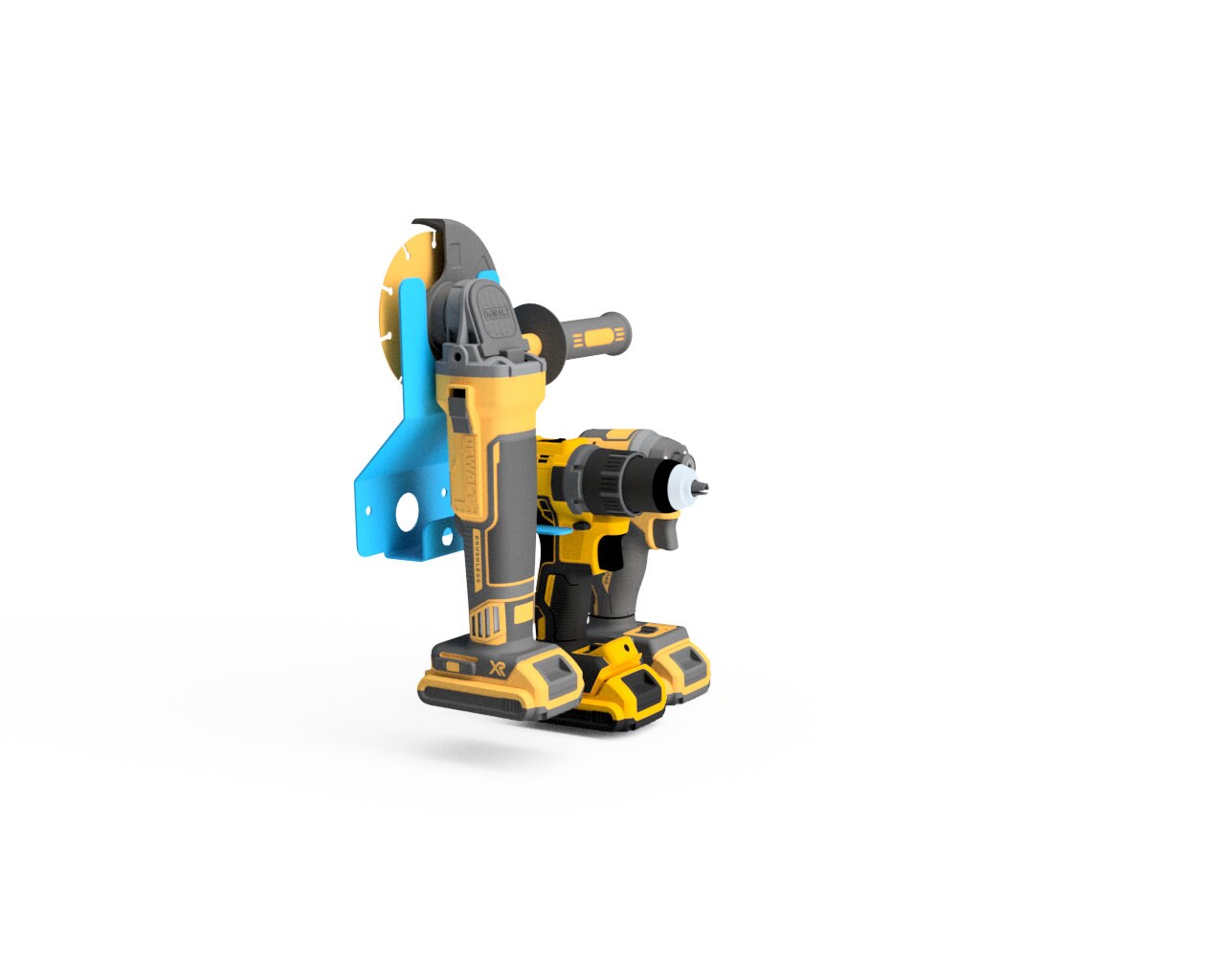 Angle Grinder and Drill Tool Holder DXF File for Plasma, Laser Shop ...