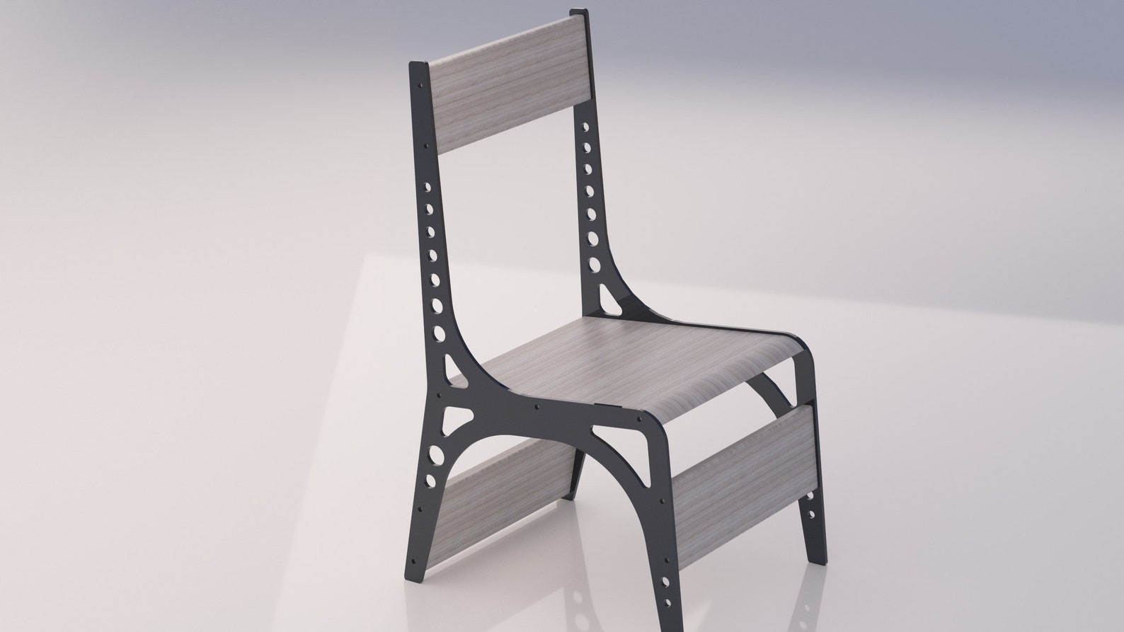 Dining Chair DXF File for Laser and Plasma Cut DIY Project - Etsy