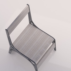 Dining Chair DXF File for Laser and Plasma Cut DIY Project - Etsy