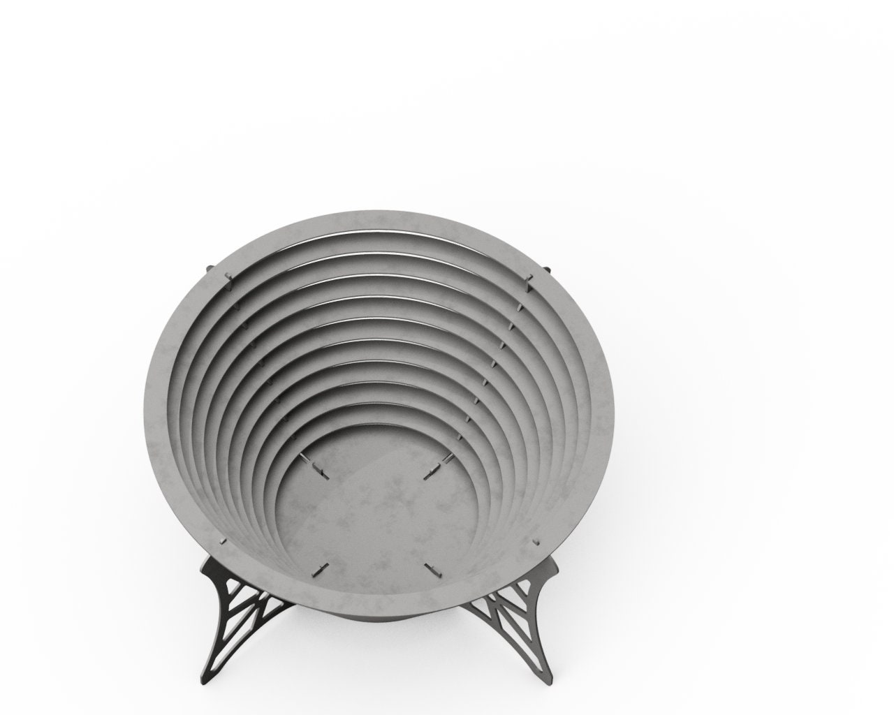 Ring Fire Pit Collapsible Grill Bbq DXF Files for Plasma - Etsy