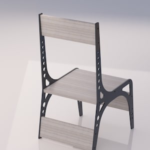 Dining Chair DXF File for Laser and Plasma Cut DIY Project - Etsy