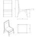 Dining Chair DXF File for Laser and Plasma Cut DIY Project - Etsy