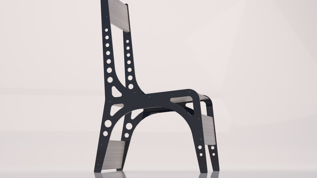Dining Chair DXF File for Laser and Plasma Cut DIY Project - Etsy