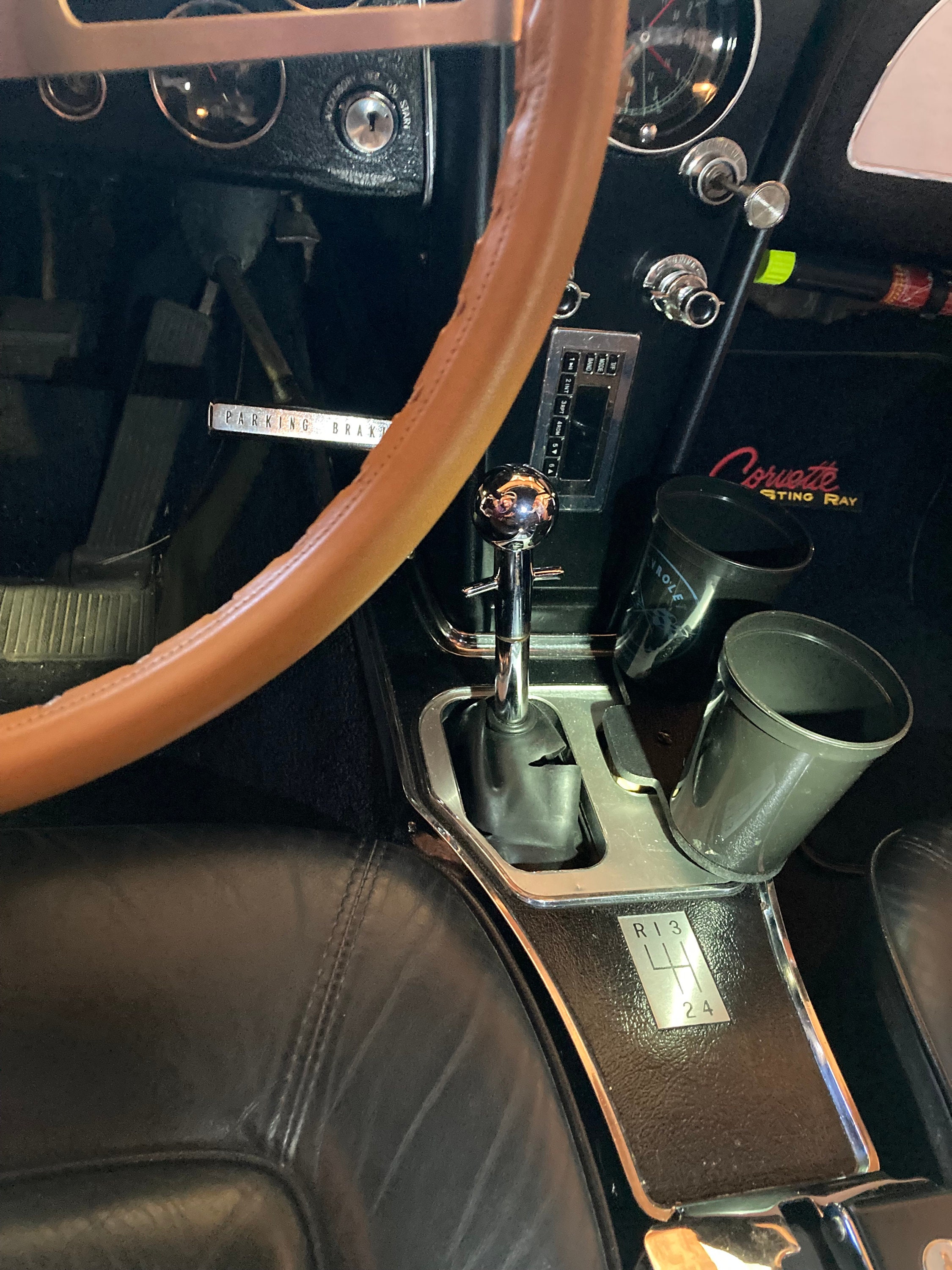 Cup Holders for C1, C2, and C3 Classic Corvettes. A Great 'one of a ...