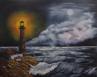 Night Watch Painting - Etsy