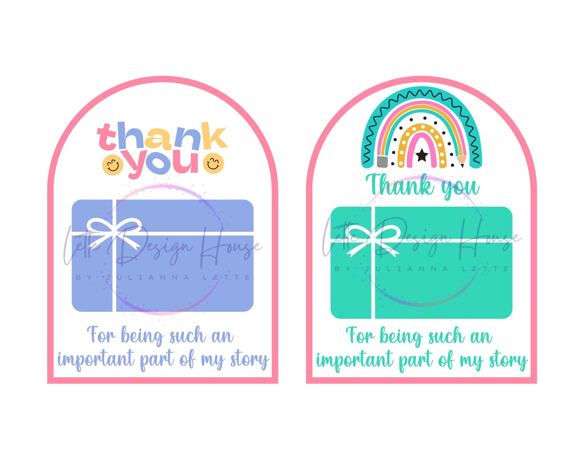 Printable Gift Card Holder Gift Card Holder Teacher Gift Card Thank You ...