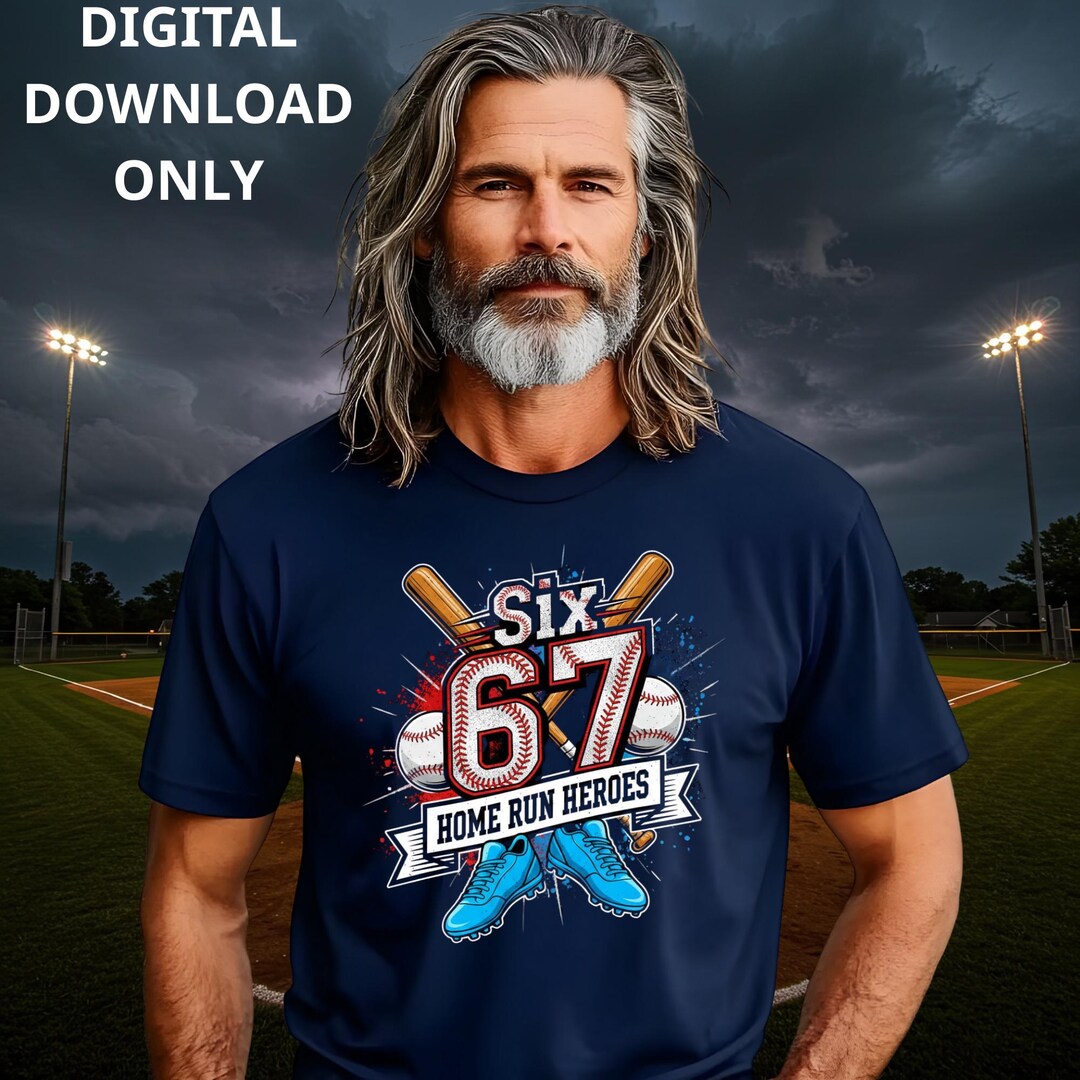 Six Seven Home Run Heroes PNG, New York Baseball Fan Shirt Design ...