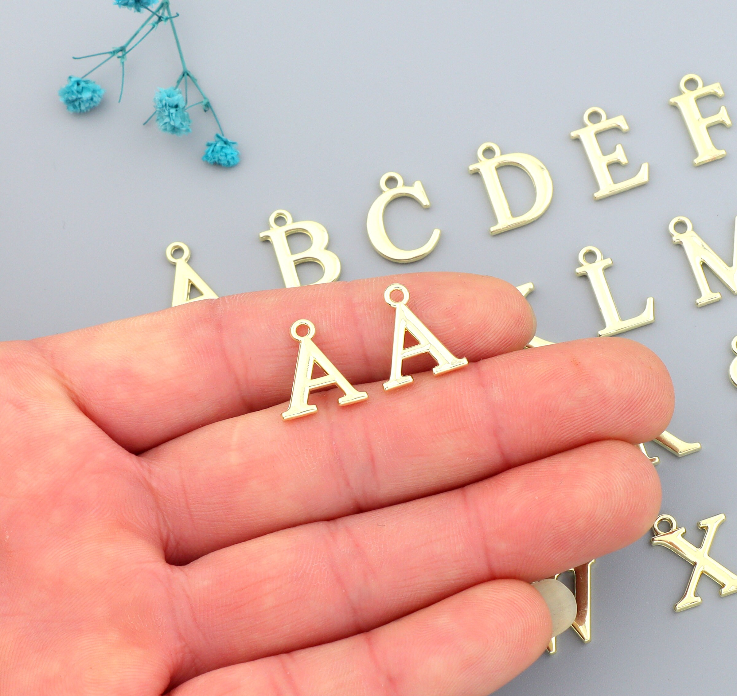 Purchase Letter Charm, Letter Necklace Accessories, Initial Letter ...