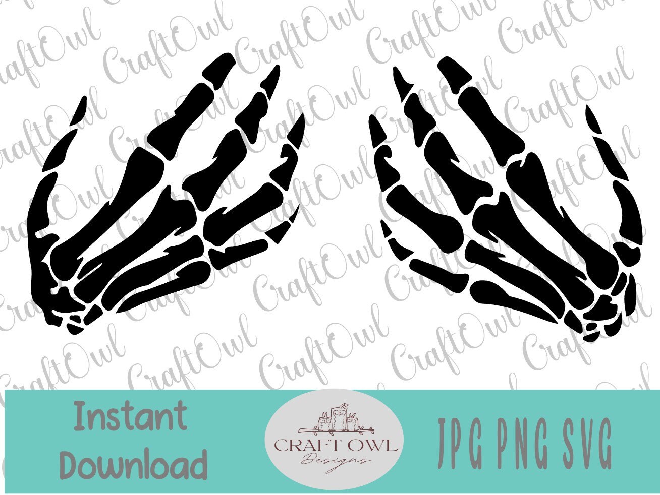 Skeleton Hands Creepy Grabbing Hands Boney Hands Svg Laser - Etsy