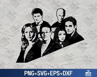 Buffy the Vampire Slayer Silhouette | Etsy