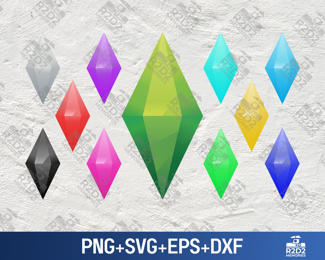 Plumbob Svg Sims 4 Svg Sims Diamond Svg Plumbob Svg Color - Etsy Australia