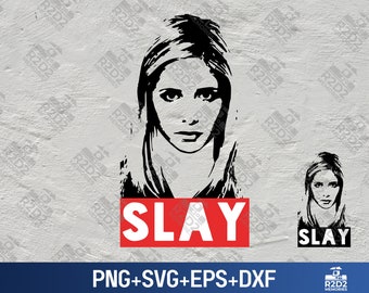 Buffy Silhouette Svg | Etsy