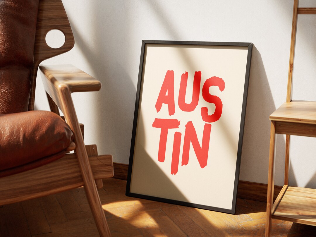 Austin City Print, Austin Print, Austin Art Print, Austin Print, Austin ...