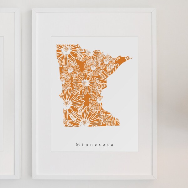 Minnesota Print - Etsy
