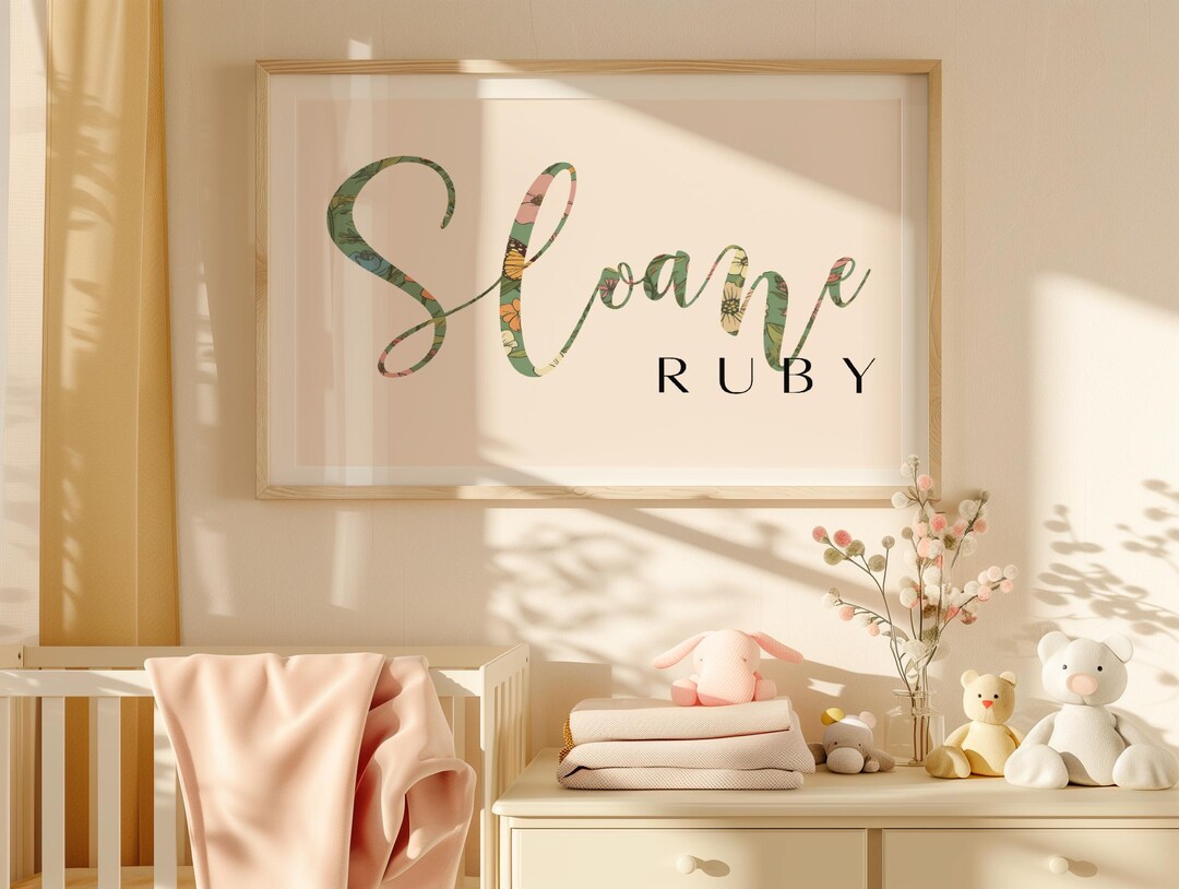 Custom Name Art Print, Custom Print, Custom Art Print, Custom Name Art ...