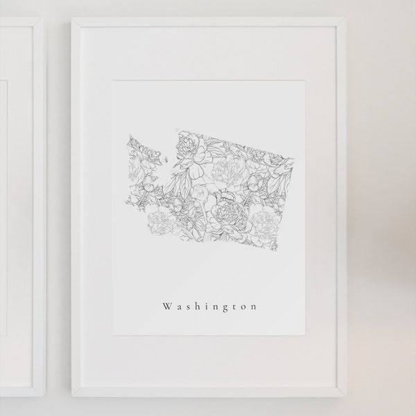 Washington State Art - Etsy