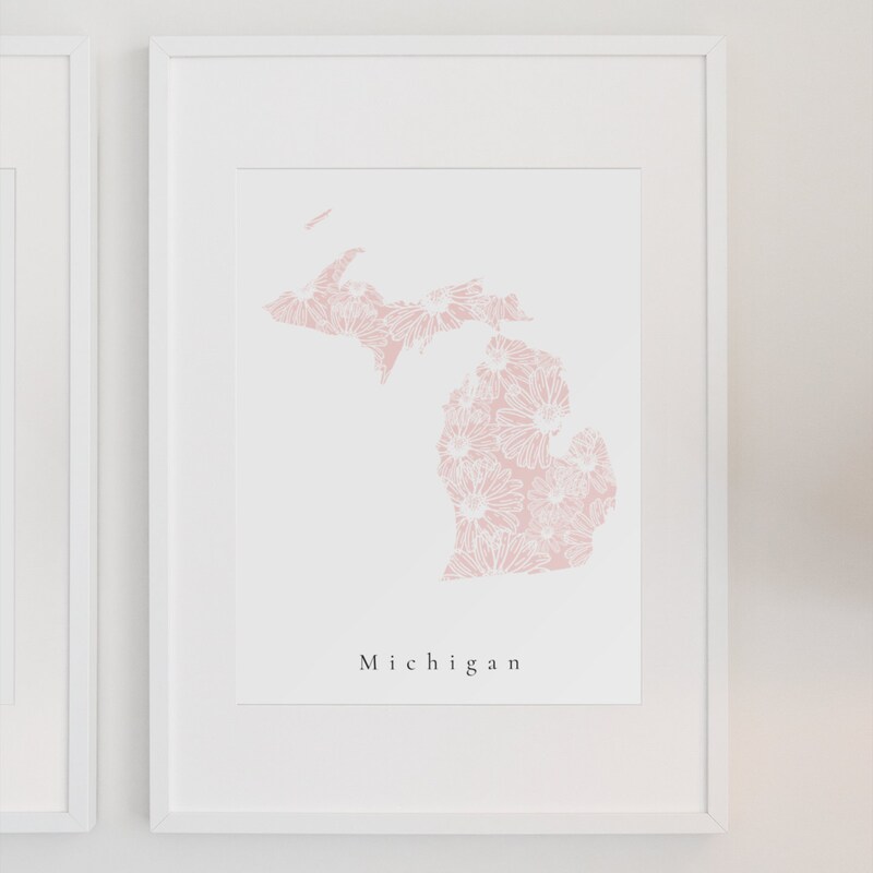 Michigan Prints - Etsy