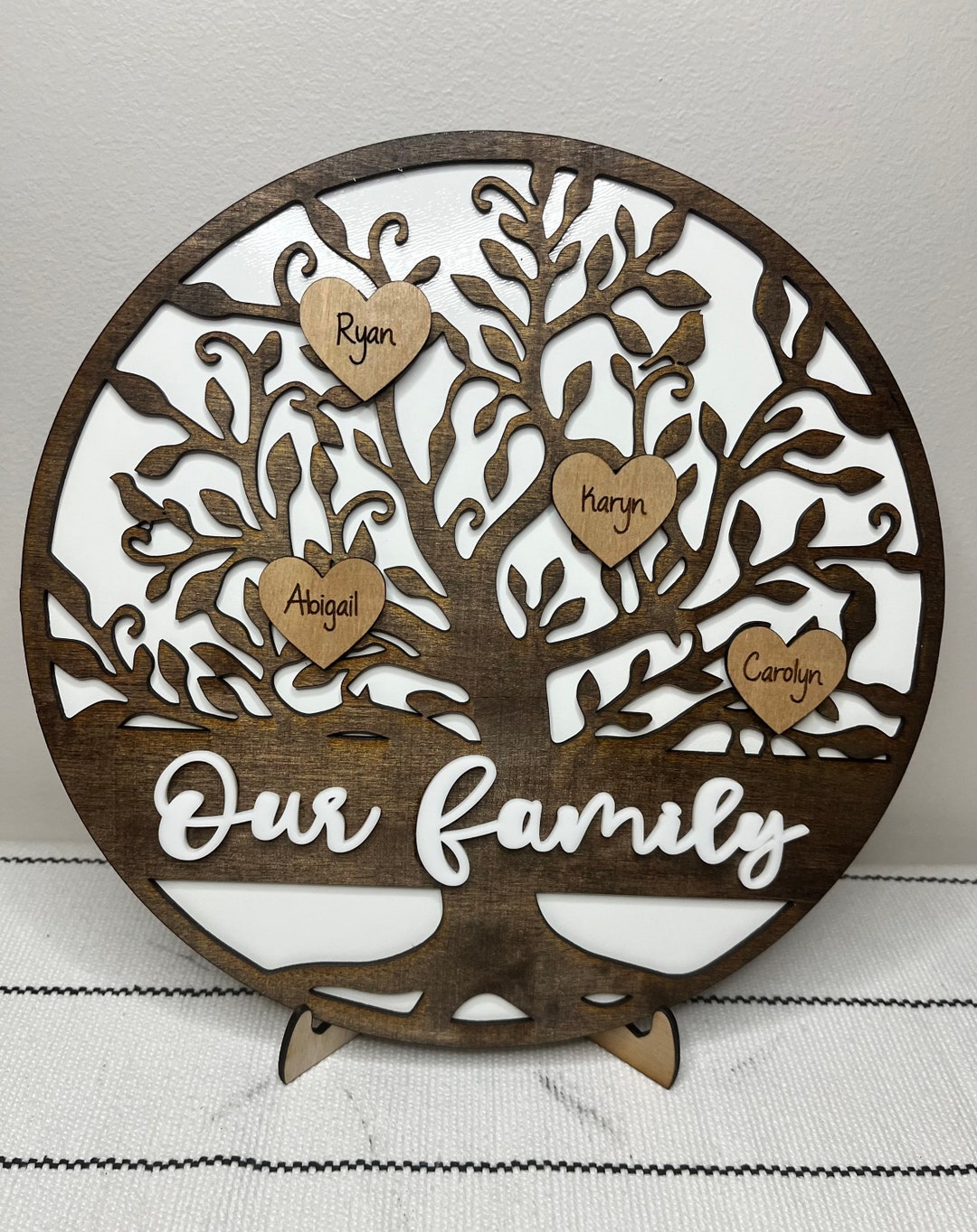 Grandkids Our Family Family Tree Sign Grandparents Sign - Etsy