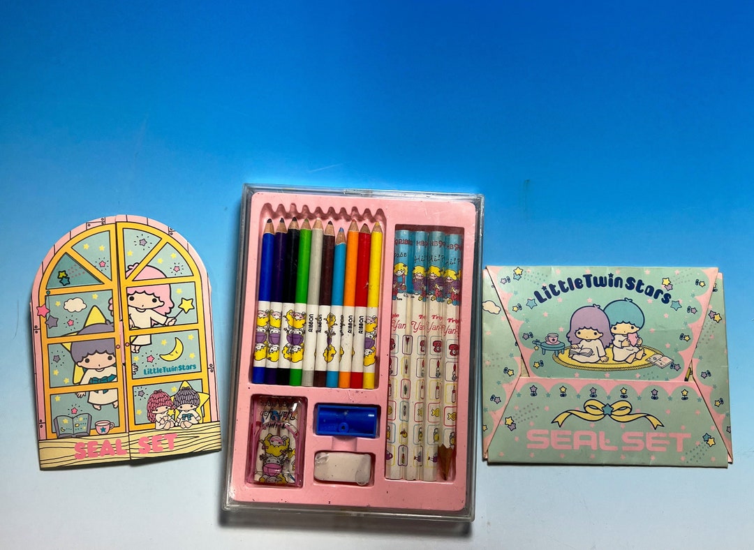 Vintage 1980s Triple Yan-yan Pencils and Sanrio - Little Twin Stars ...