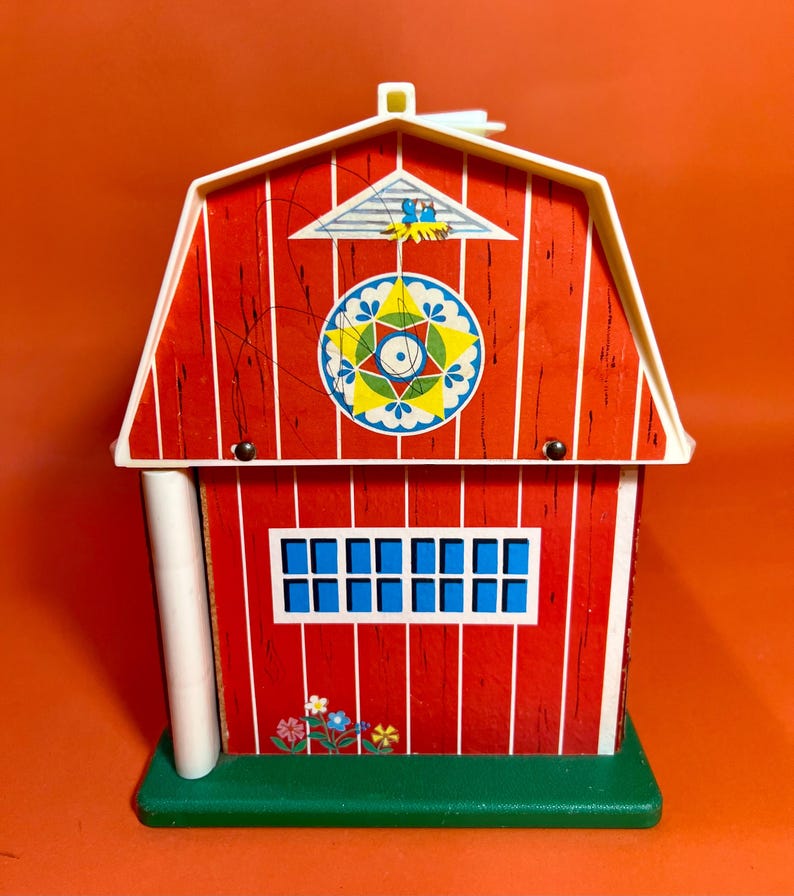 Vintage Fisher Price Little People Barn Set - Etsy