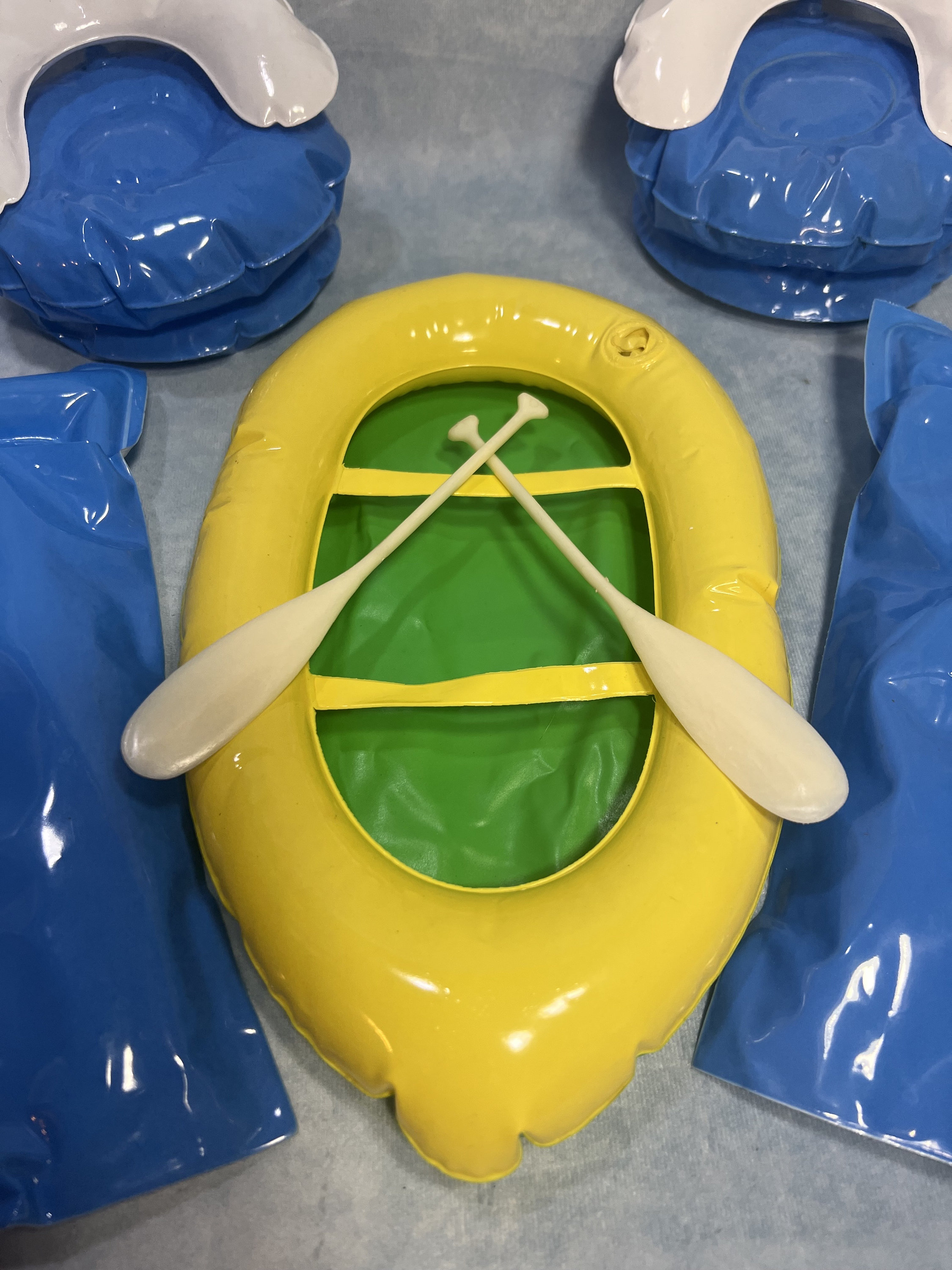 Vintage 70s Zee Toys Puff n Play Inflatable Barbie Camping Set - Etsy