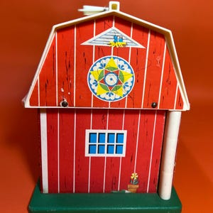 Vintage Fisher Price Little People Barn Set - Etsy