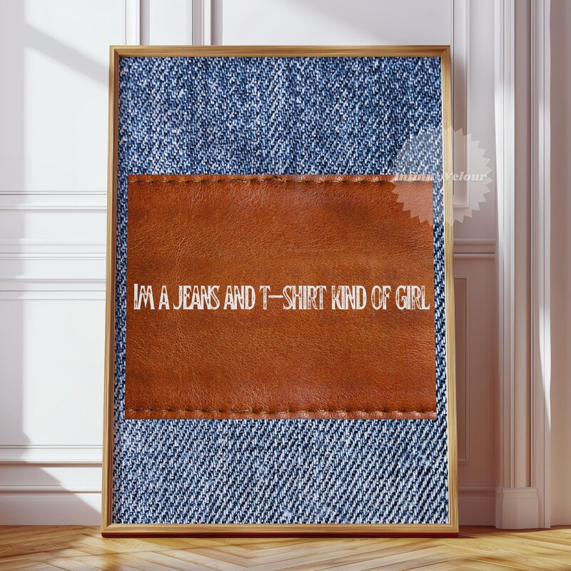 Denim Wall Hanging - Etsy