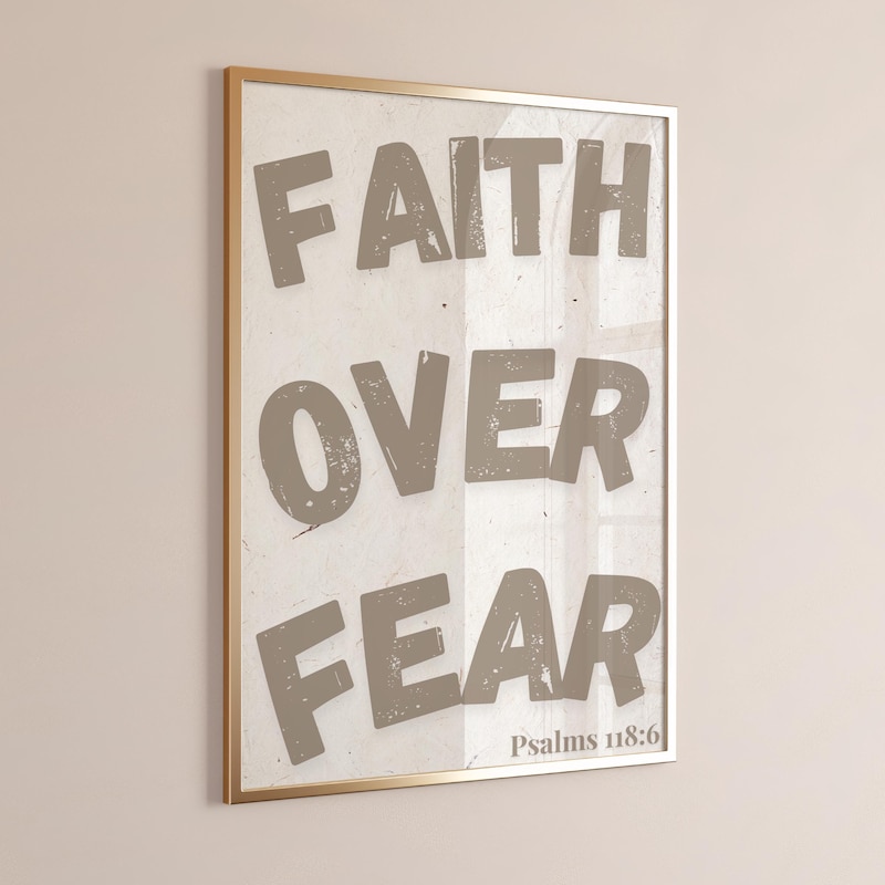 Faith Poster - Etsy
