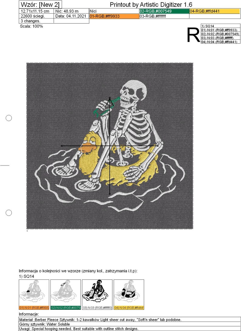 SKELETON ON VACATION Halloween Funny Skeleton Machine - Etsy