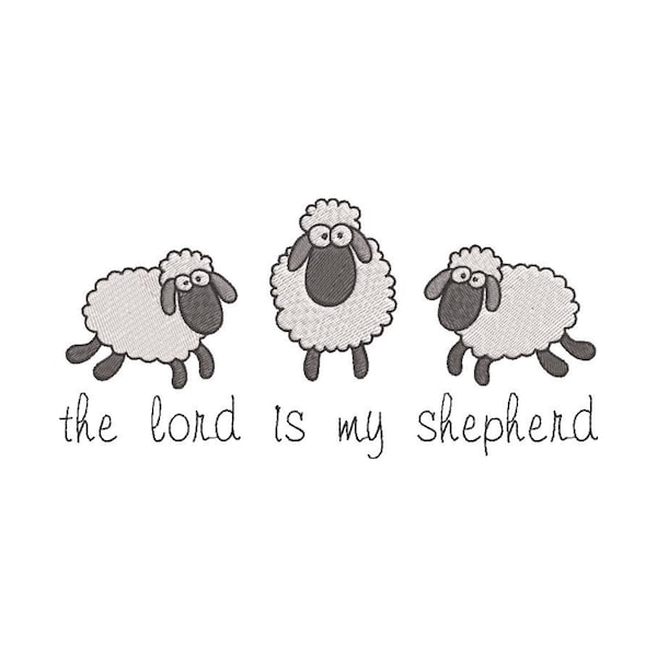 Sheep Embroidery - Etsy