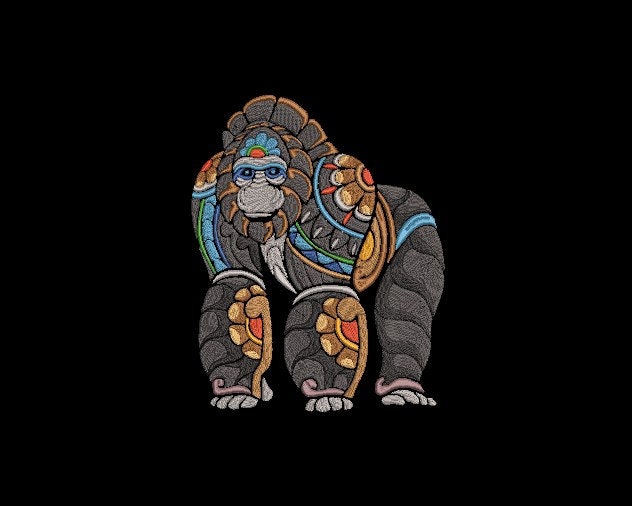 Silverback Gorilla Tattoo