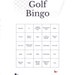 Golf Bingo Game: 24 Printable Cards (digital Download) - Etsy